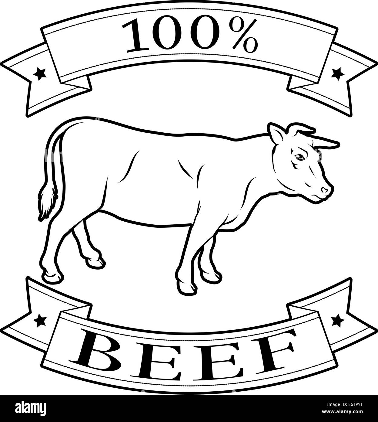 Beef Cow Icon