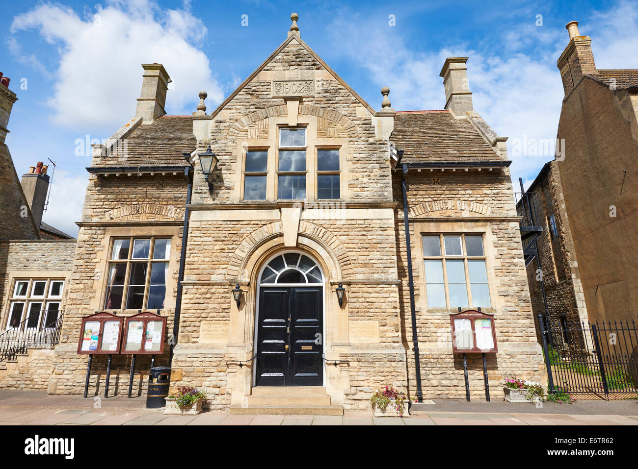 Town Council Queen Victoria Hall West Street Oundle Northamptonshire UK ...