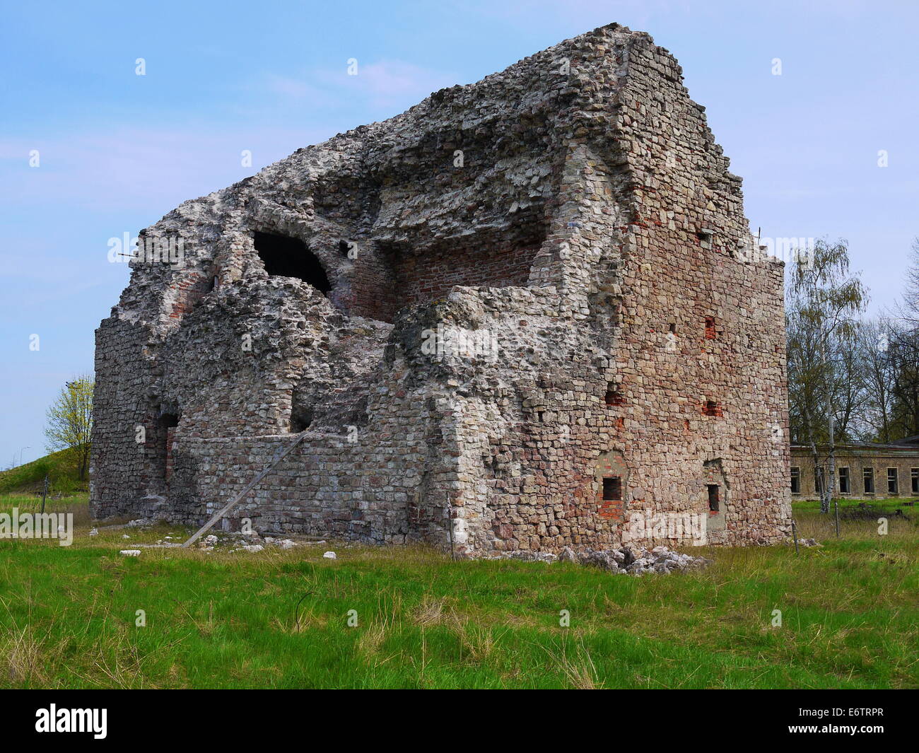 Interior of an abandoned Soviet military base, Latvia Stock Photo - Alamy