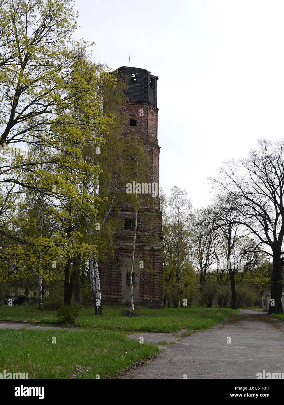 Interior of an abandoned Soviet military base, Latvia Stock Photo - Alamy