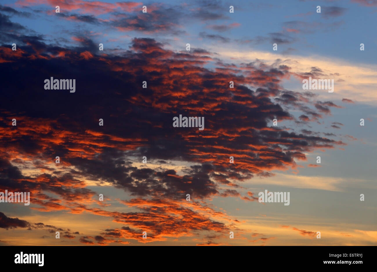 Colorful clouds in sky Stock Photo - Alamy