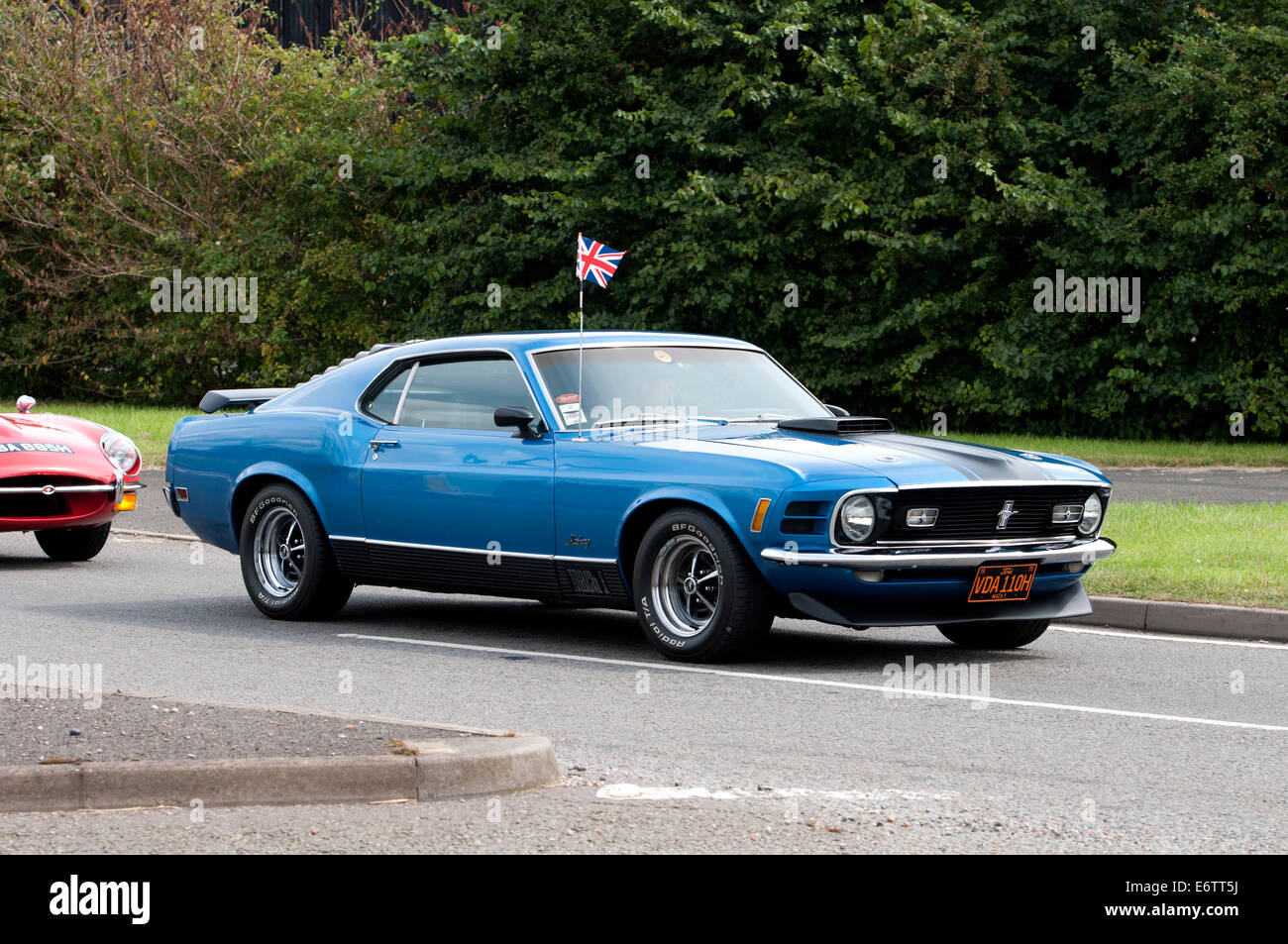 Blue 1970 ford mustang hi-res stock photography and images - Alamy