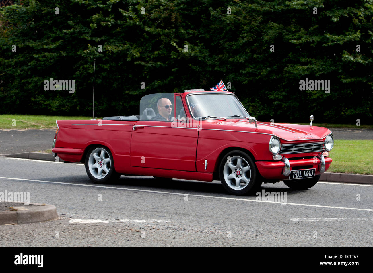 Triumph herald convertible red hi-res stock photography and images - Alamy