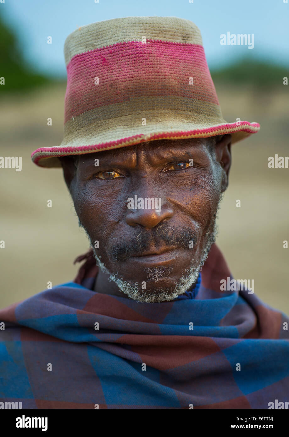 Erbore Tribe Man, Erbore, Omo Valley, Ethiopia Stock Photo - Alamy