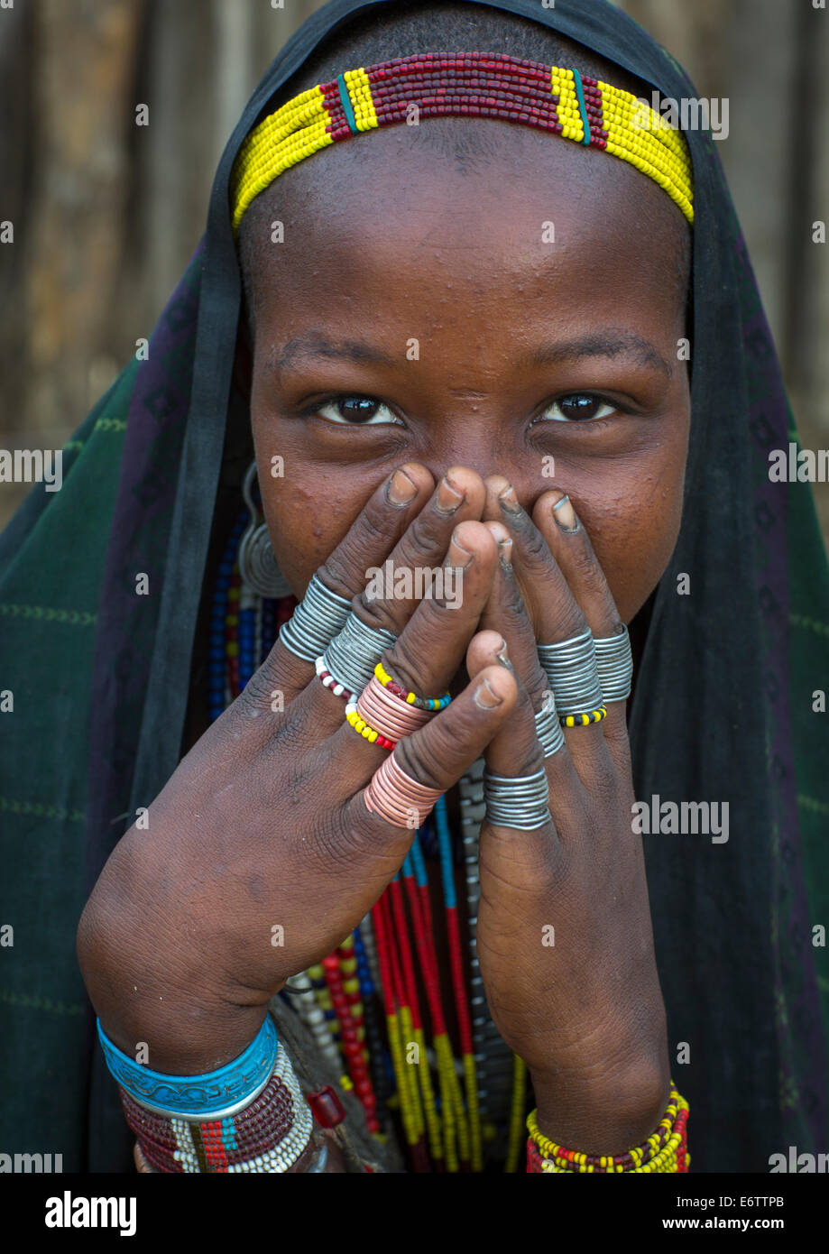 Erbore Tribe Woman, Erbore, Omo Valley, Ethiopia Stock Photo - Alamy