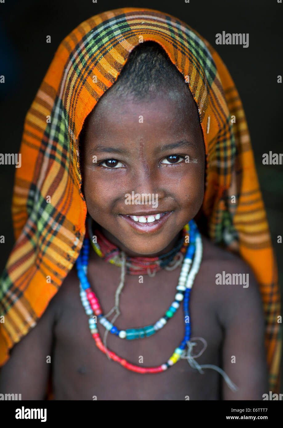 Erbore Tribe Girl, Weito, Omo Valley, Ethiopia Stock Photo - Alamy