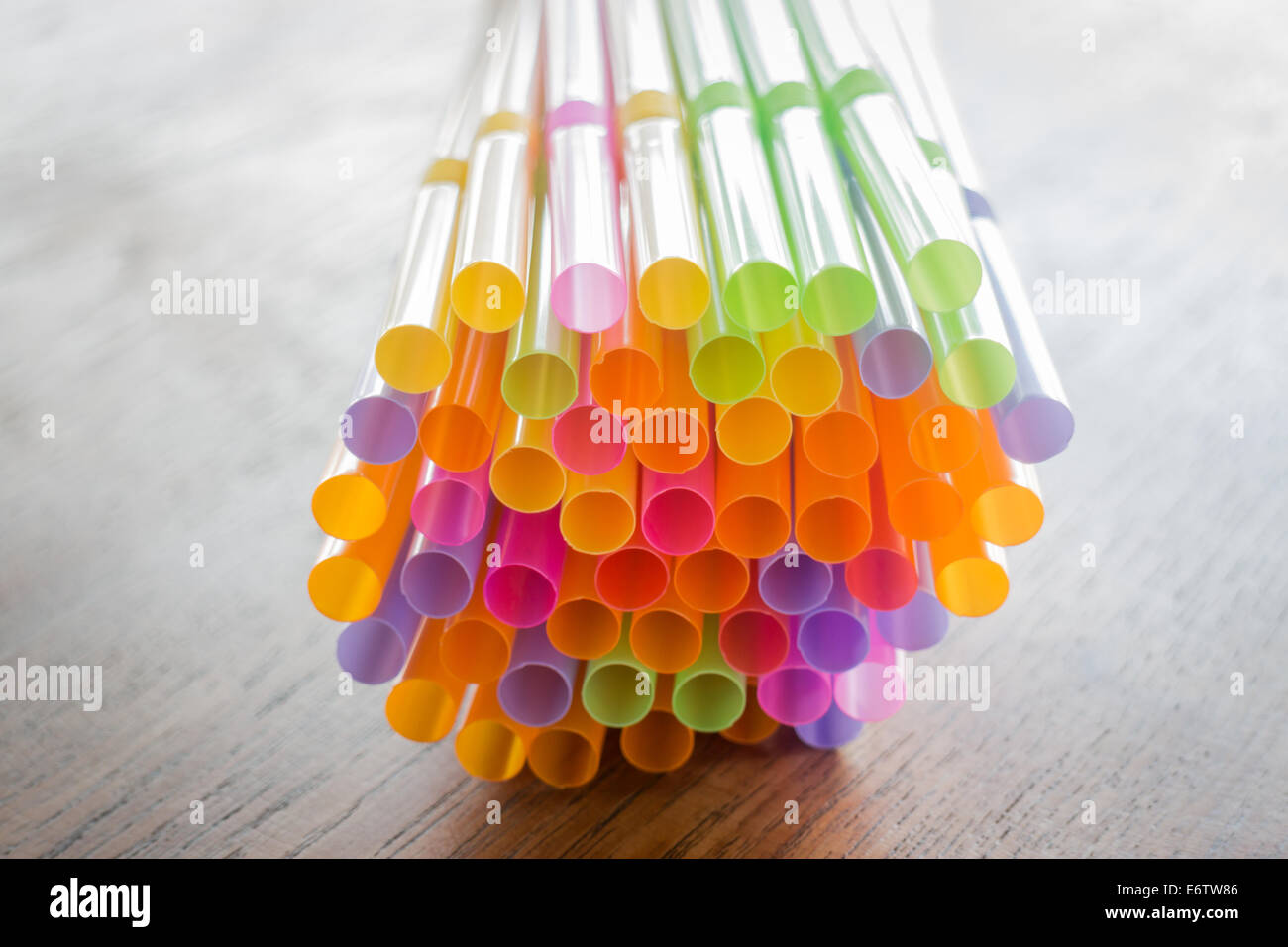 Close up colorful cocktail straws, stock photo Stock Photo - Alamy