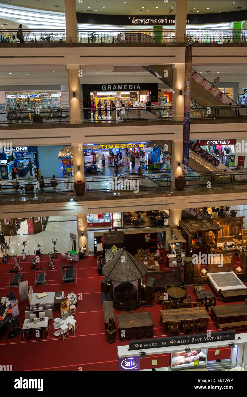 Yogyakarta, Java, Indonesia. Ambarrukmo Shopping Mall Stock Photo - Alamy