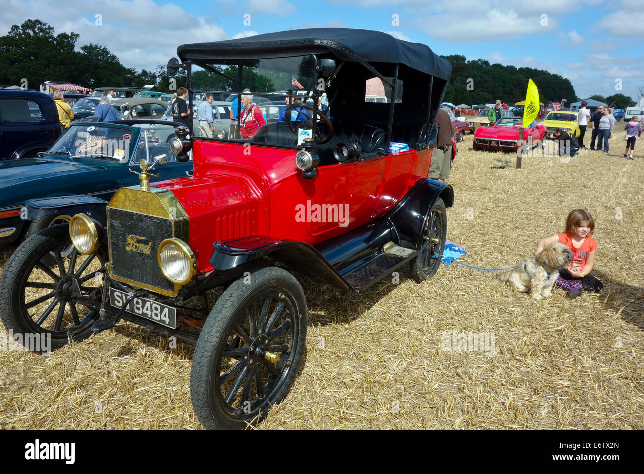 Red model hi-res stock photography and images - Alamy