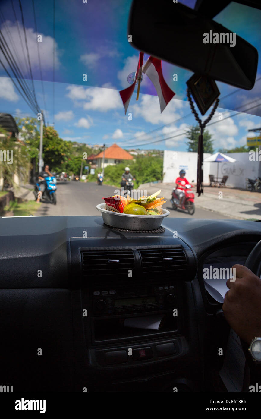 Bali, Indonesia. A Canang, a Balinese Offering to the Gods, on the ...