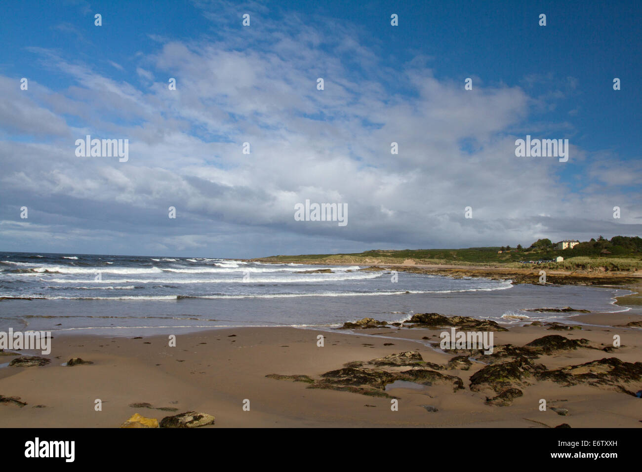 The Village of Sandend, Scotland, UK Stock Photo - Alamy