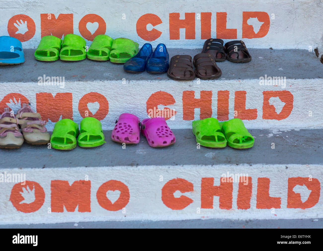 Omo Child Foundation, Jinka, Omo Valley, Ethiopia Stock Photo - Alamy