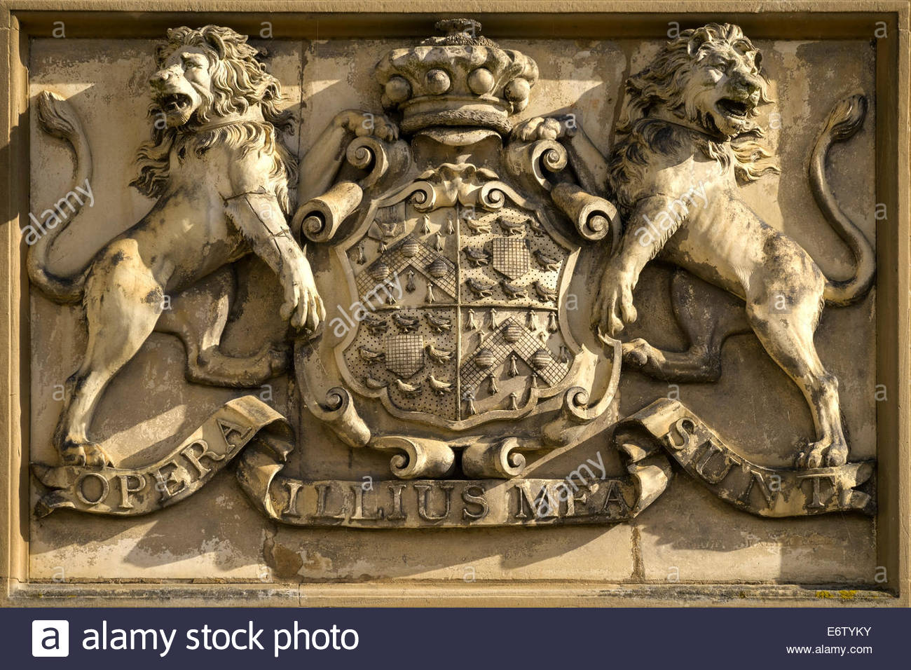Uk Family Coat Of Arms Motto High Resolution Stock Photography and ...
