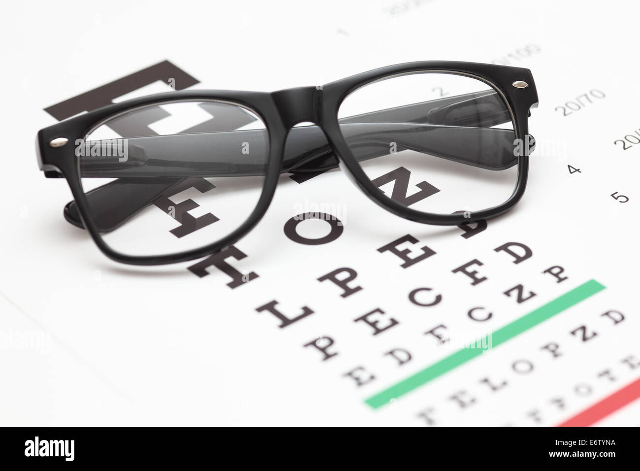 Eye chart hi-res stock photography and images - Alamy