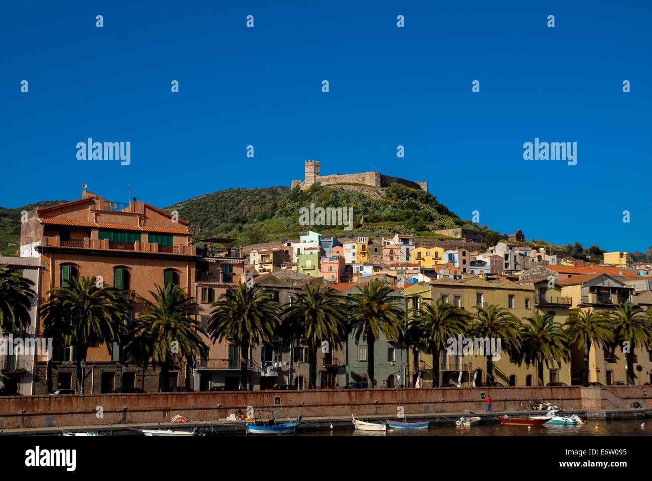 Sardinia bosa sa costa hi-res stock photography and images - Alamy