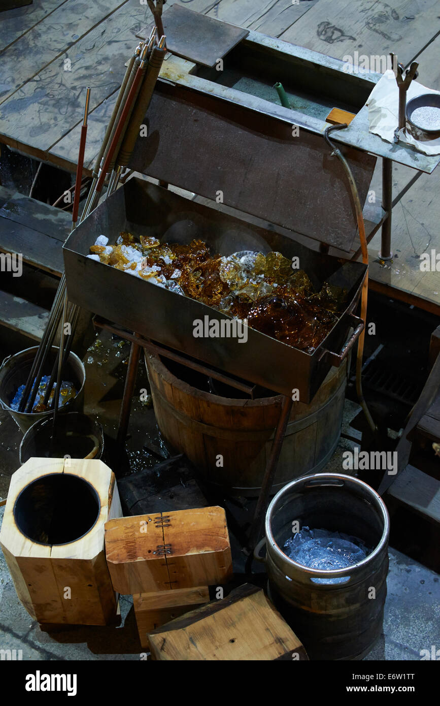 Czech republic glass blowing hi-res stock photography and images - Alamy