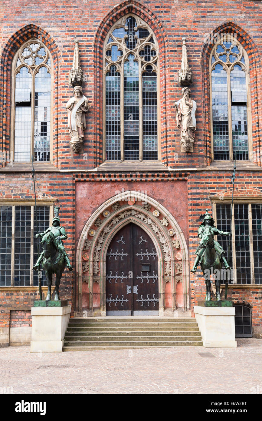 Rathaus bremen door hi-res stock photography and images - Alamy