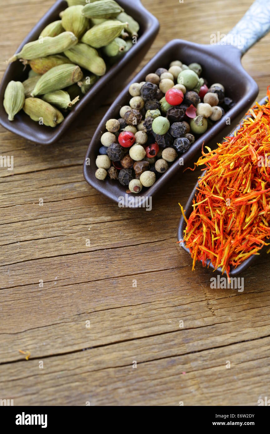Green saffron spices hi-res stock photography and images - Alamy