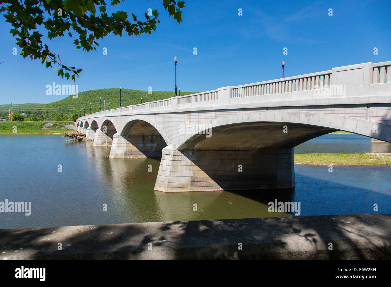 Centerway Bridge over in Corning New York Stock Photo - Alamy