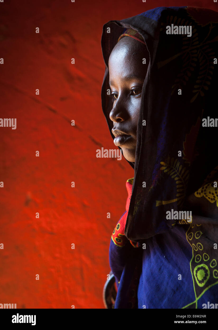Miss Aki Tuna, Borana Tribe Girl, Elwoye, Ethiopia Stock Photo - Alamy