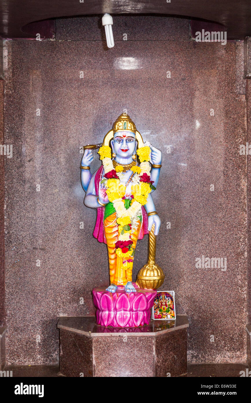Hindu temple in Mapusa, Goa India Stock Photo - Alamy