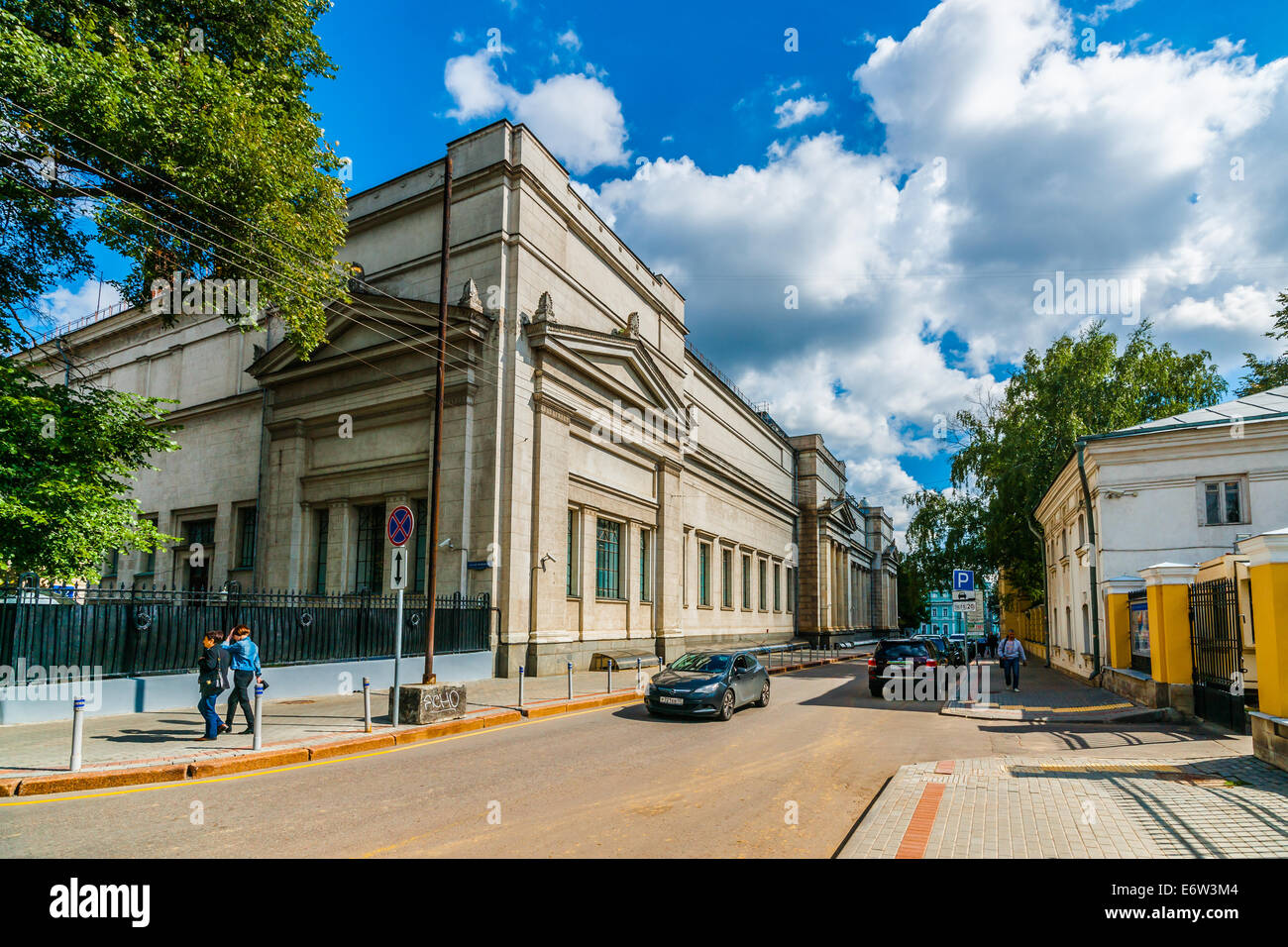 Pushkin Museum of Fine Arts of Moscow Stock Photo - Alamy