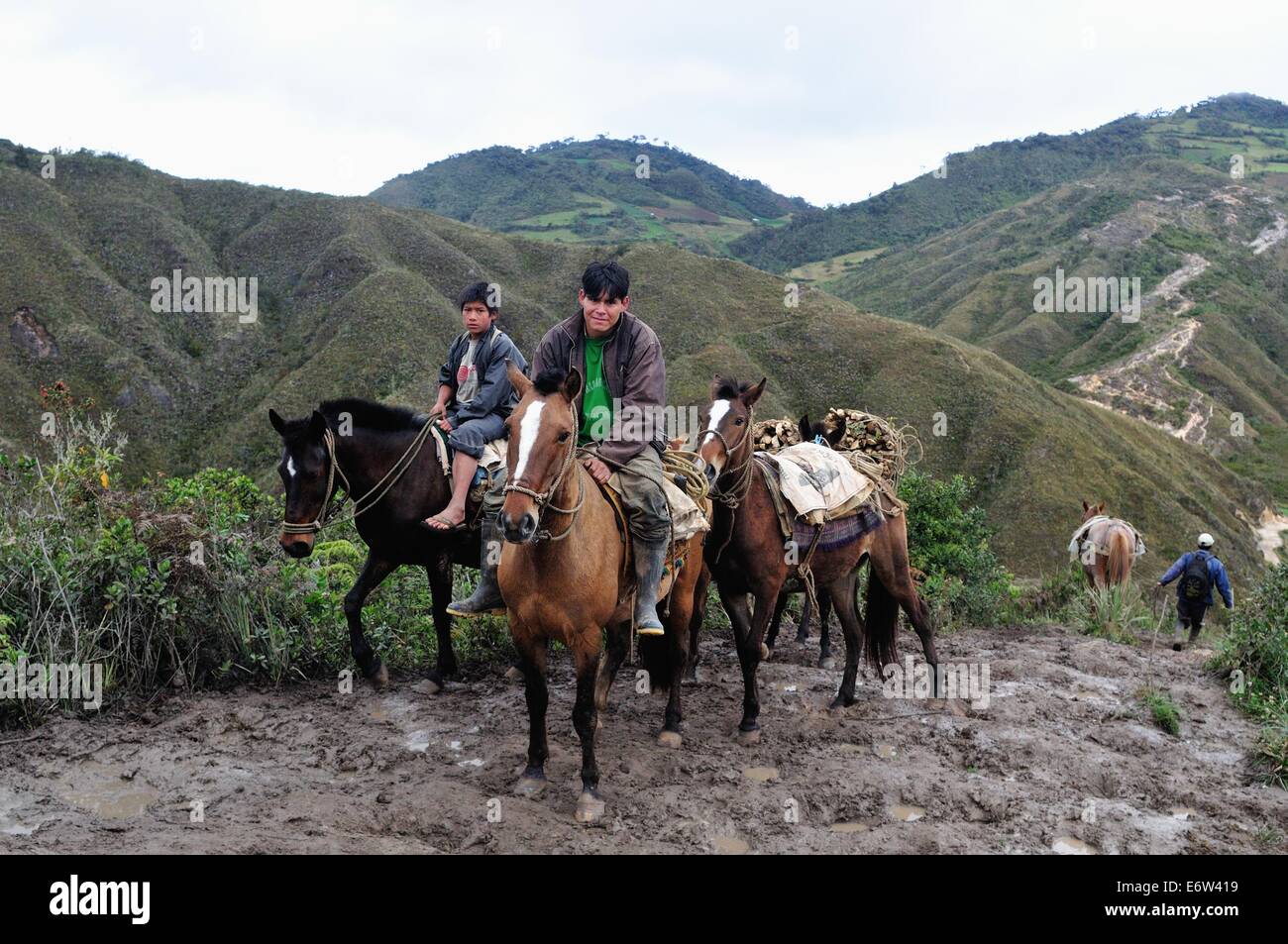 Route for collecting potatoes in Cruzpata - CHACHAPOYAS . Department of ...