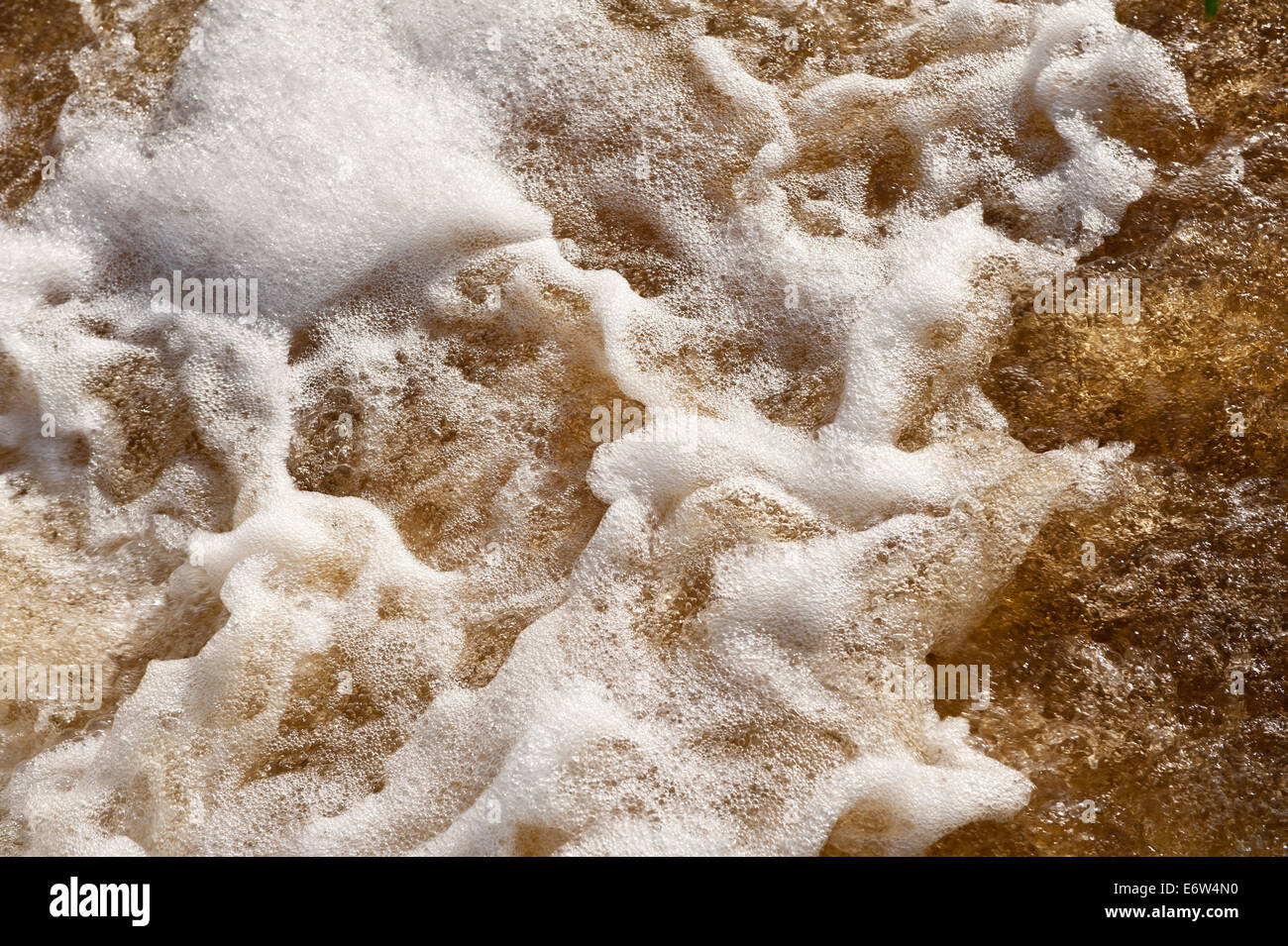 Pouring water foam abstract Stock Photo - Alamy