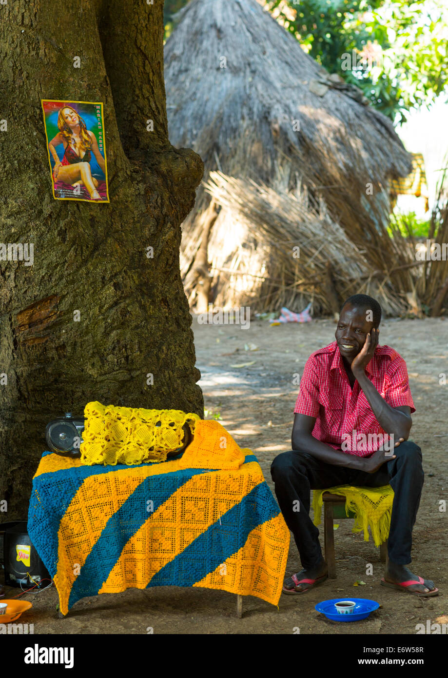 Anuak Tribe Diploma Celebration, Gambela, Ethiopia Stock Photo - Alamy