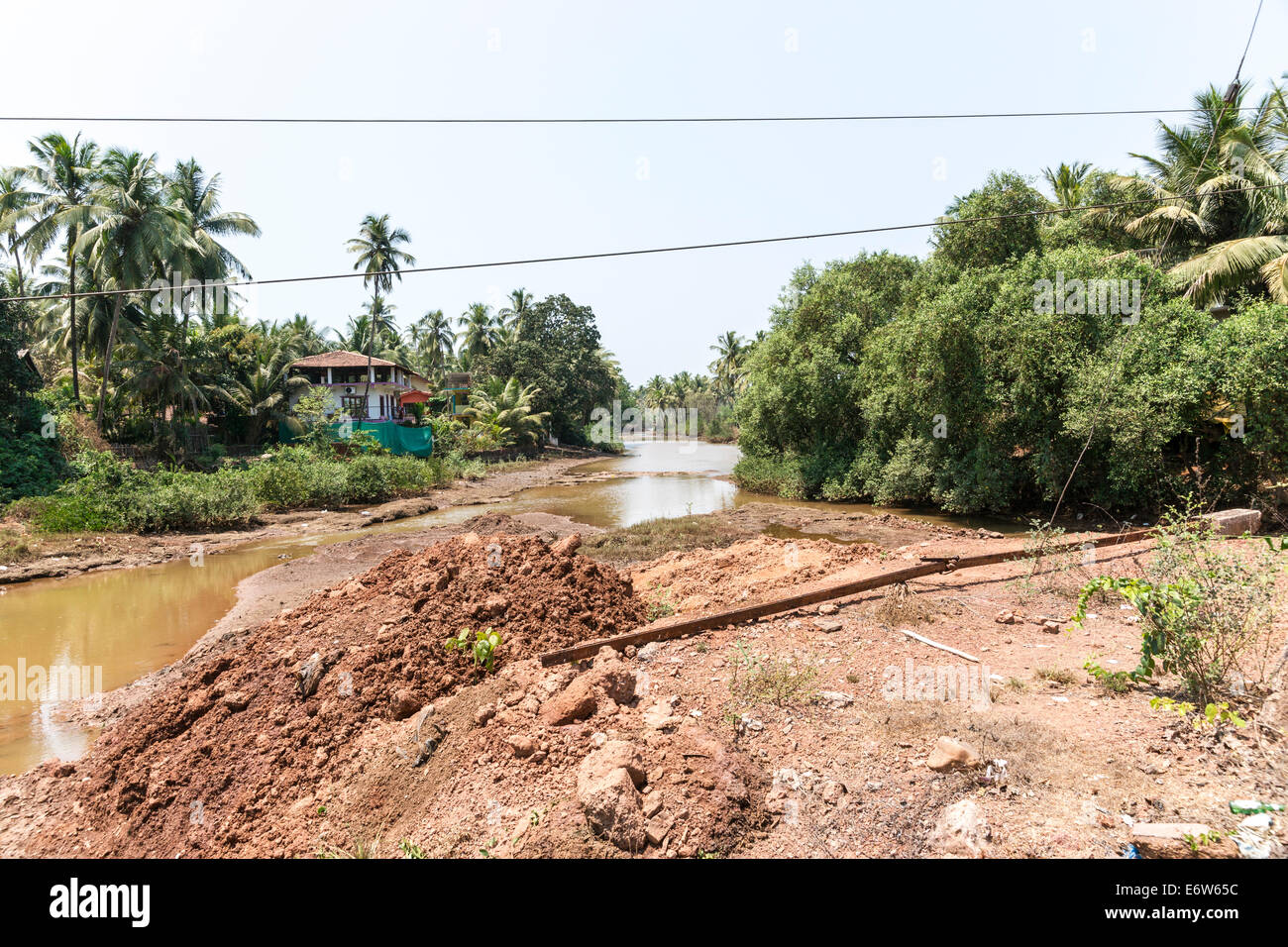 Goa siolim river hi-res stock photography and images - Alamy