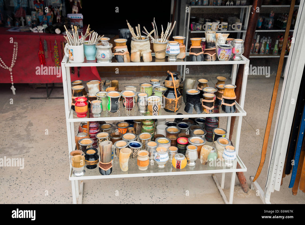 SAN NICOLAS, BUENOS AIRES, ARGENTINA - AUGUST 30, 2014: Several types ...