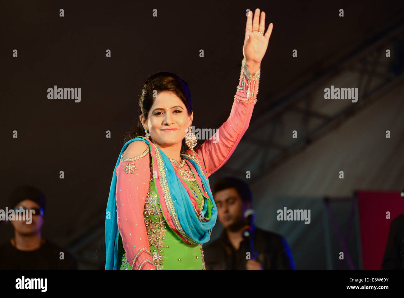 London,England, 31th August 2014 : Thousands of screaming at 'Miss ...