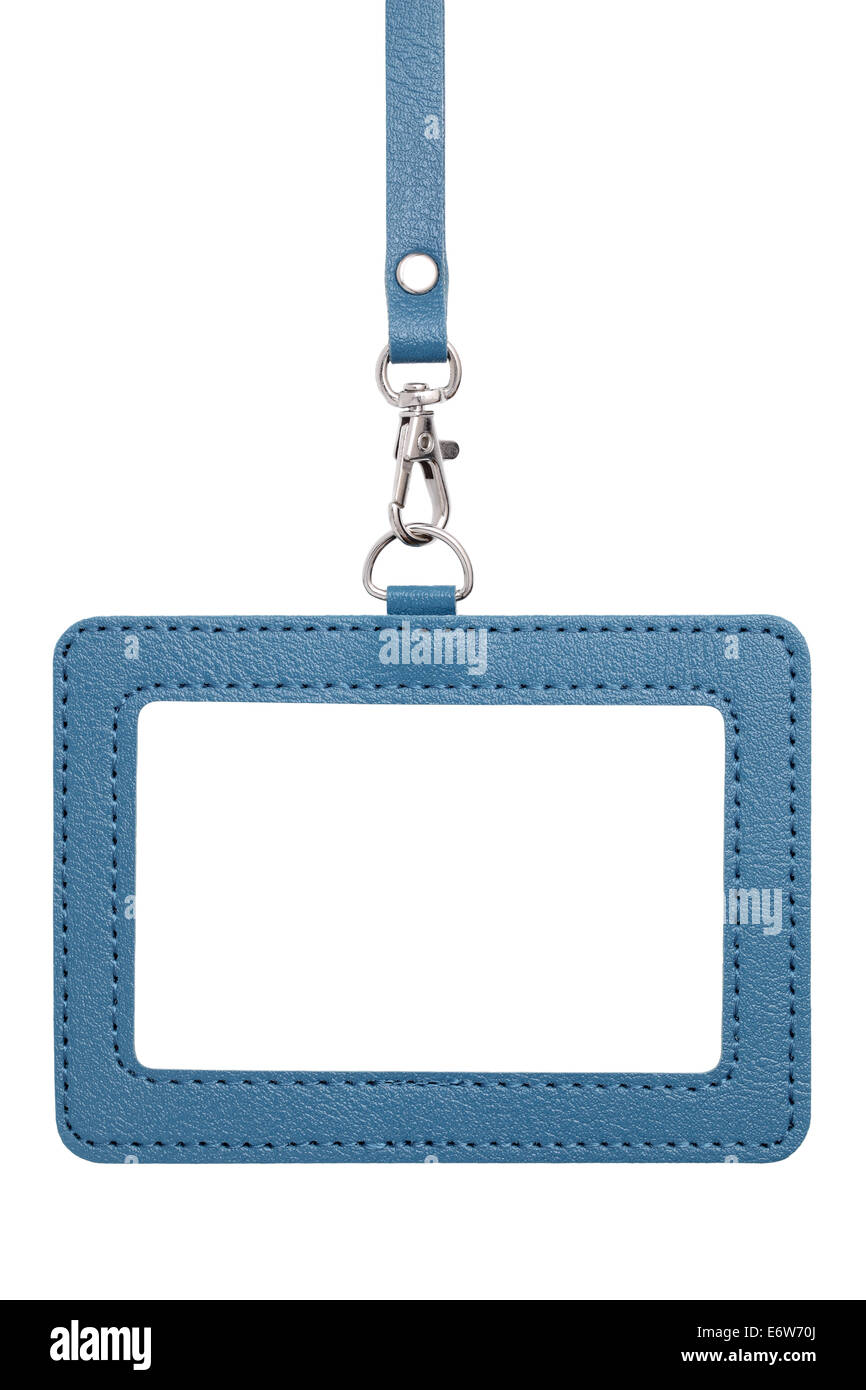 Blank security badge Stock Photo - Alamy