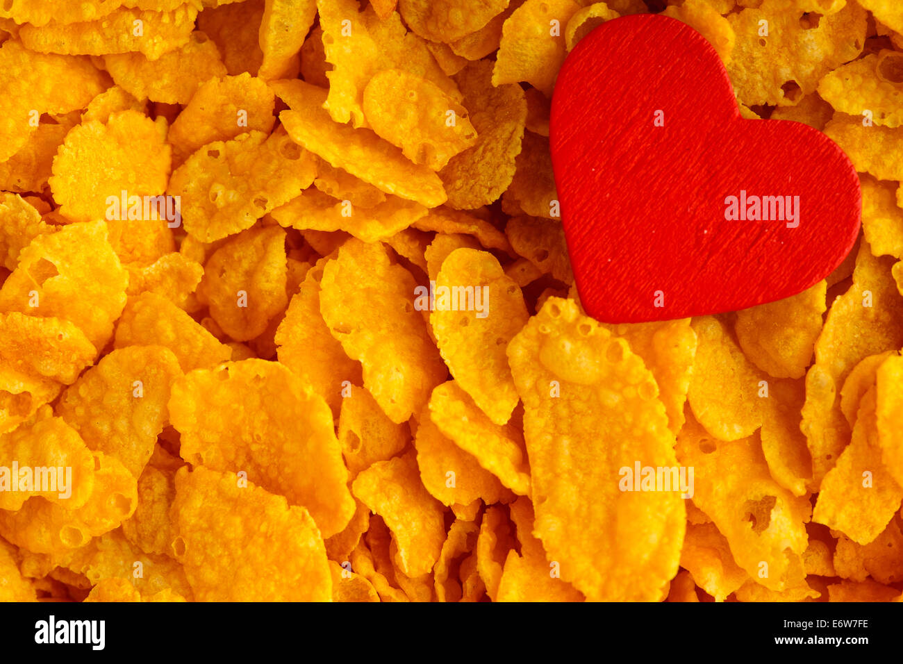 Love cornflakes concept hi-res stock photography and images - Alamy