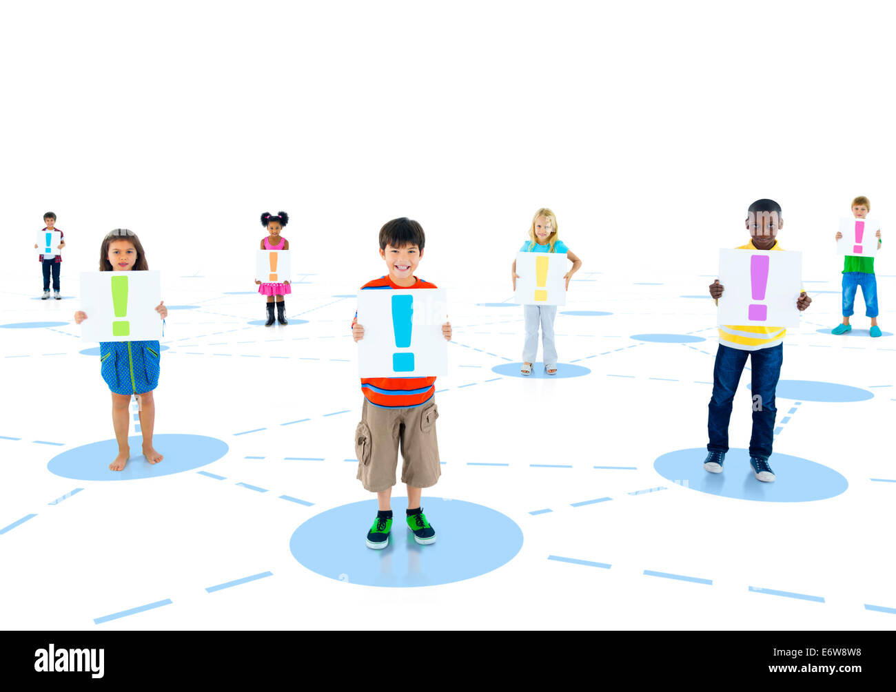 Exclamation mark and child hi-res stock photography and images - Alamy