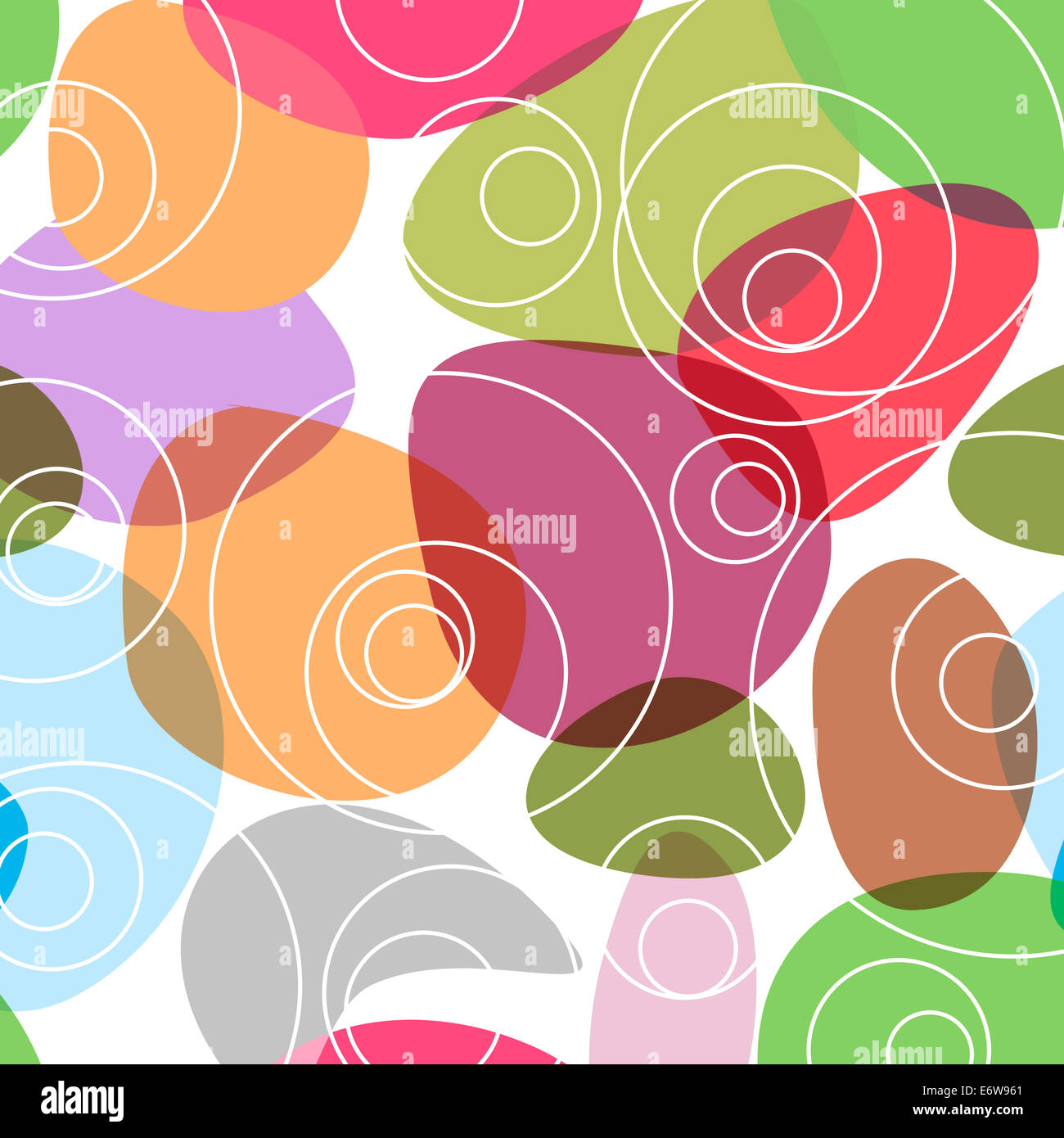 Colourful Random Circles Background Stock Photo - Alamy