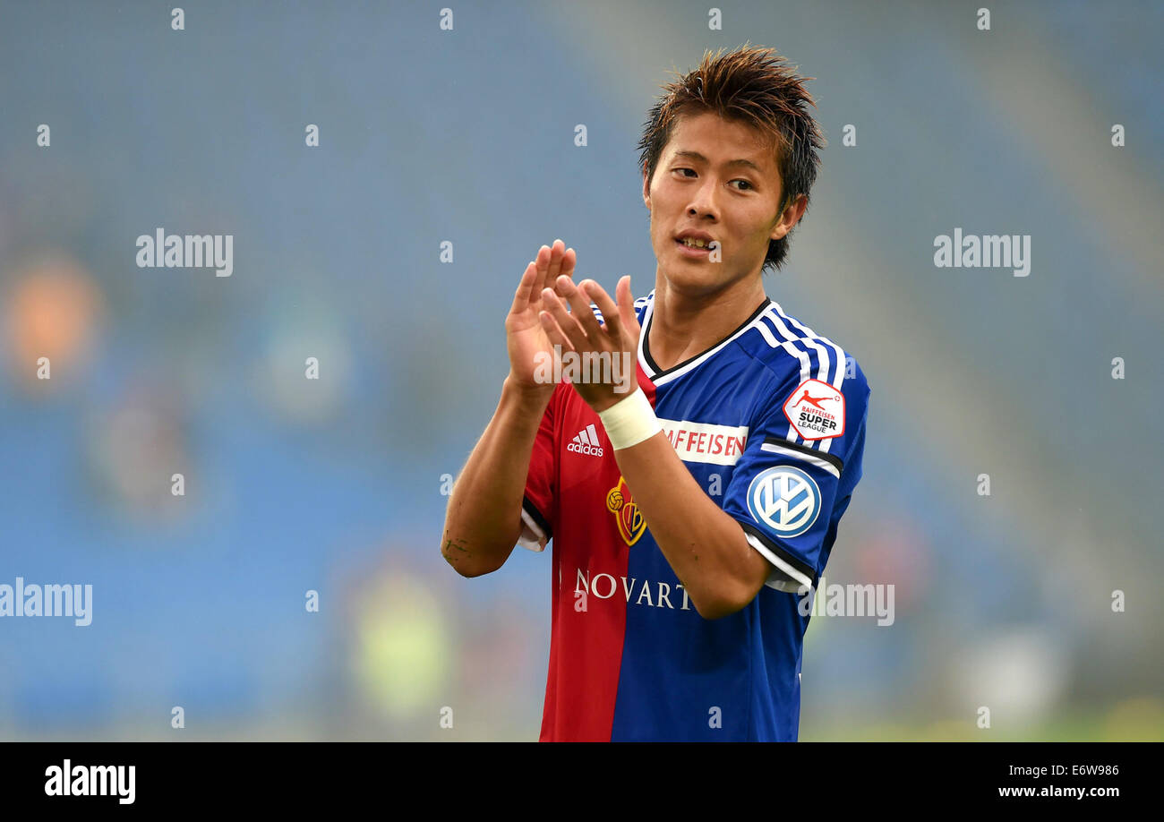 Basel, Switzerland. 31st Aug, 2014. Yoichiro Kakitani (Basel) Football ...