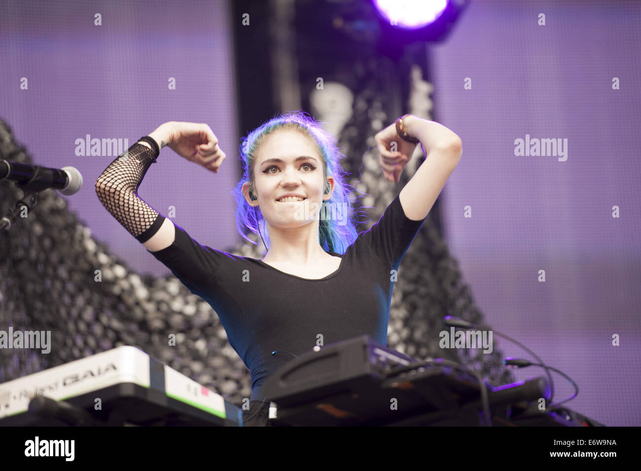 Singer grimes High Resolution Stock Photography and Images - Alamy