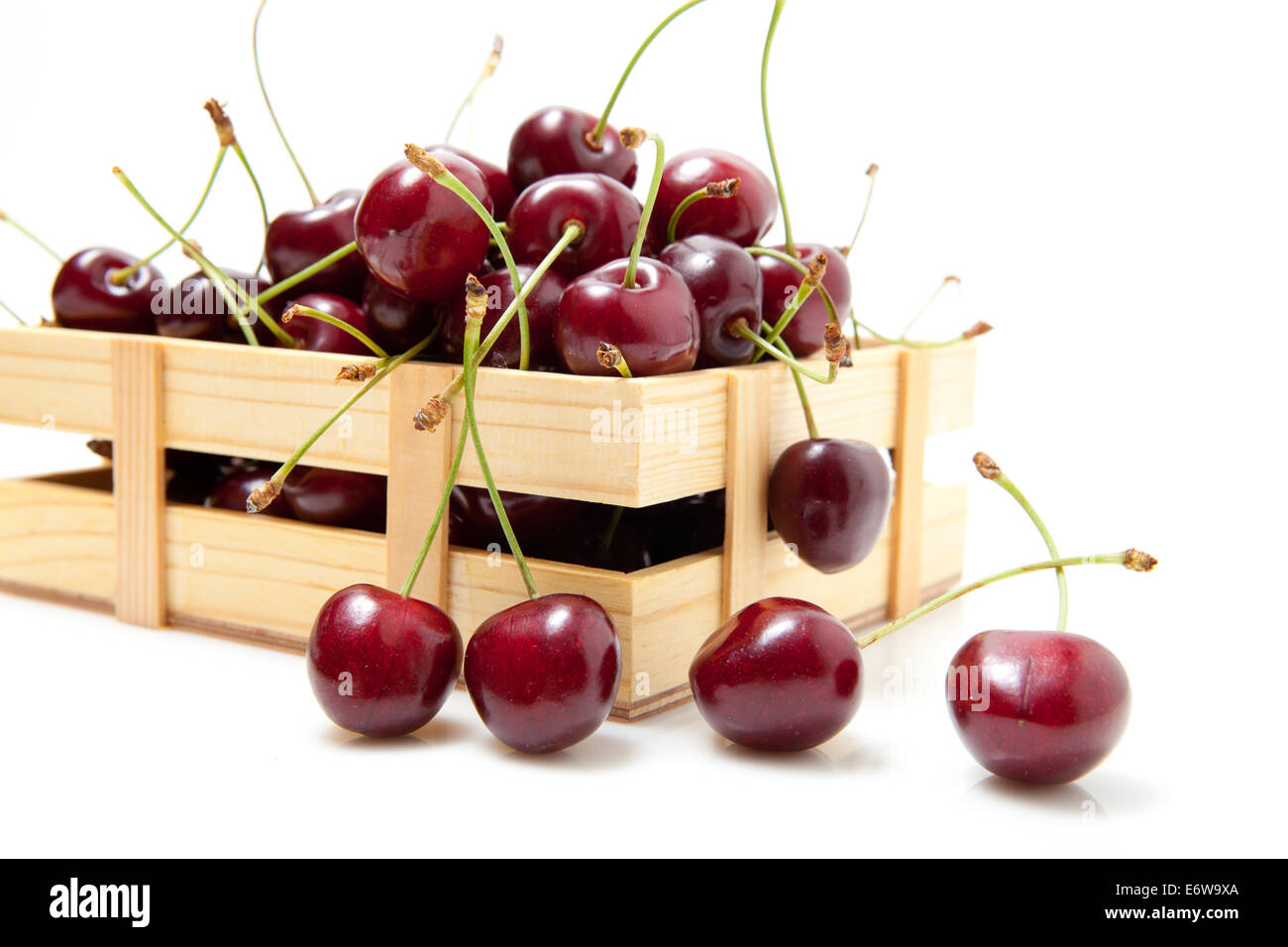 White berry crate Cut Out Stock Images & Pictures - Alamy