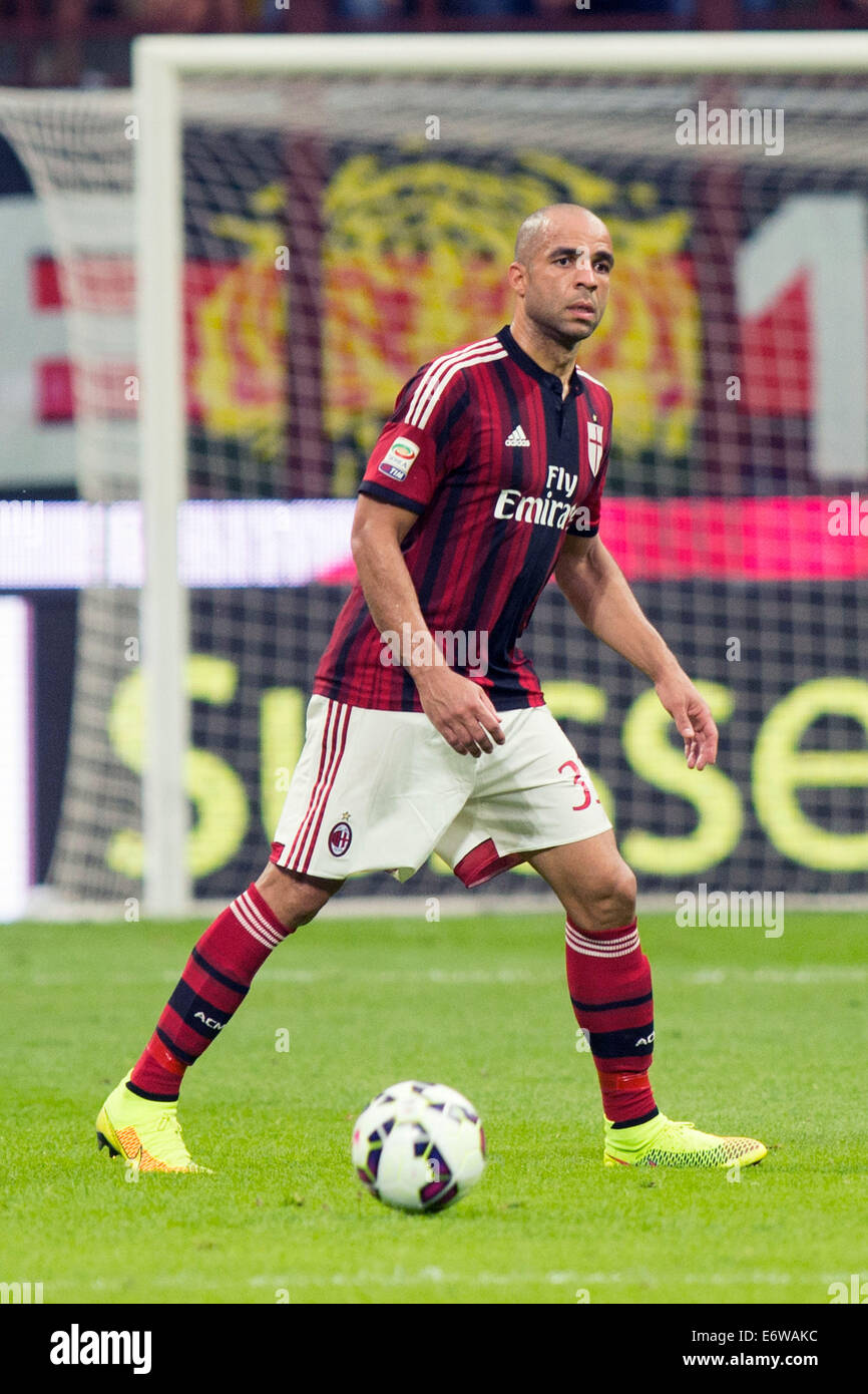 Milan, Italy. 31st Aug, 2014. Alex (Milan) Football/Soccer : Italian ...