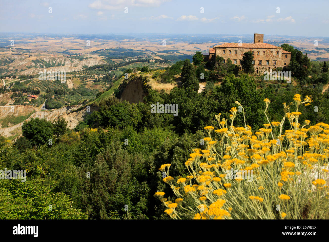 The Volterra balze, Tuscany, Italy Stock Photo - Alamy