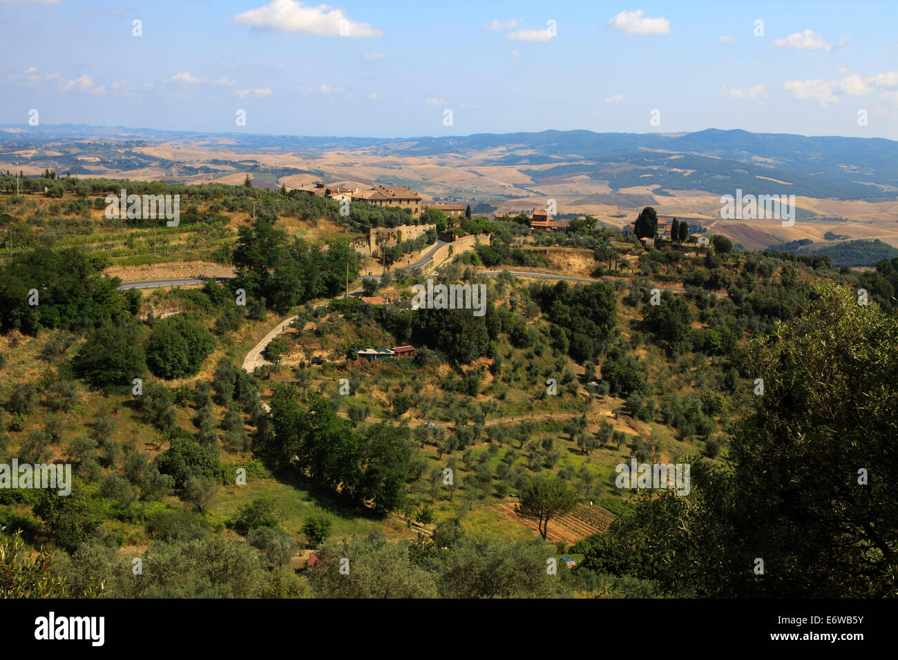 The Volterra balze, Tuscany, Italy Stock Photo - Alamy