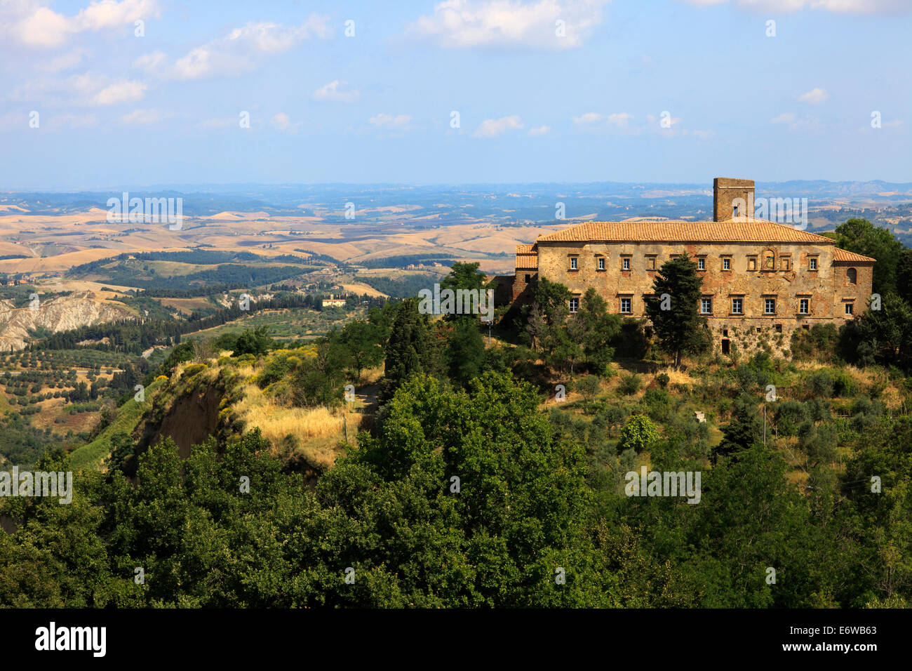 The Volterra balze, Tuscany, Italy Stock Photo - Alamy