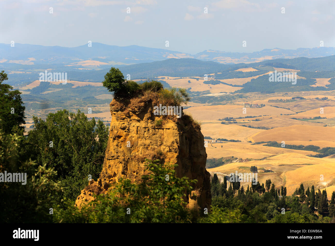 The Volterra balze, Tuscany, Italy Stock Photo - Alamy