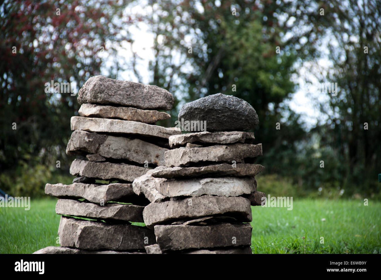 heaped up rocks Stock Photo - Alamy