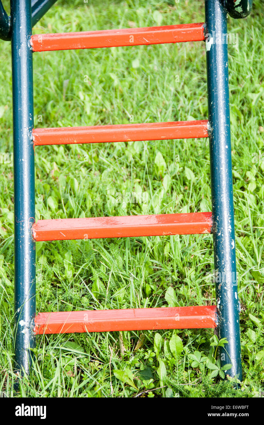 Red ladder hi-res stock photography and images - Alamy