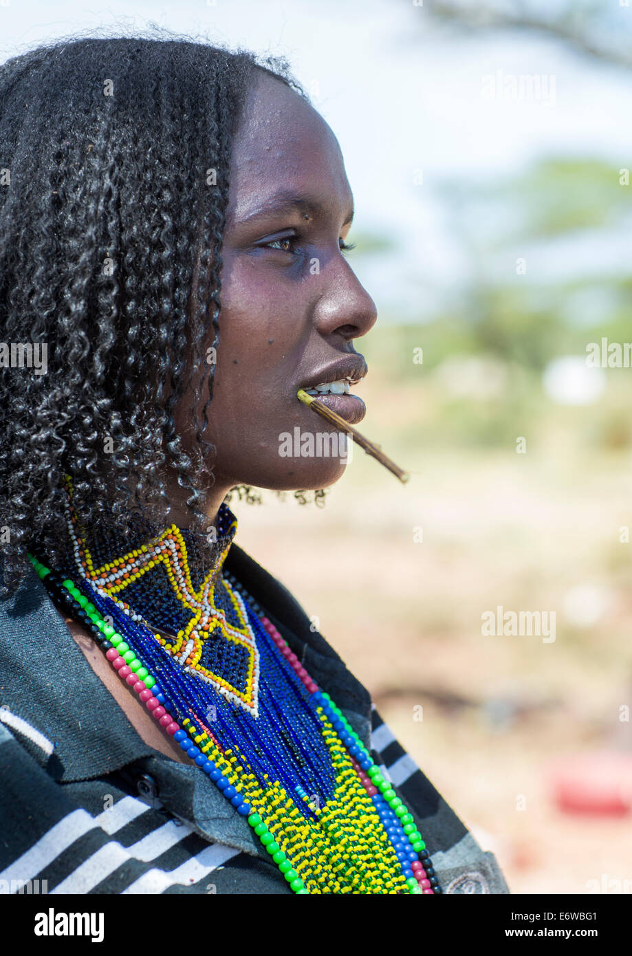 Borana Tribe Woman, Yabelo, Ethiopia Stock Photo - Alamy