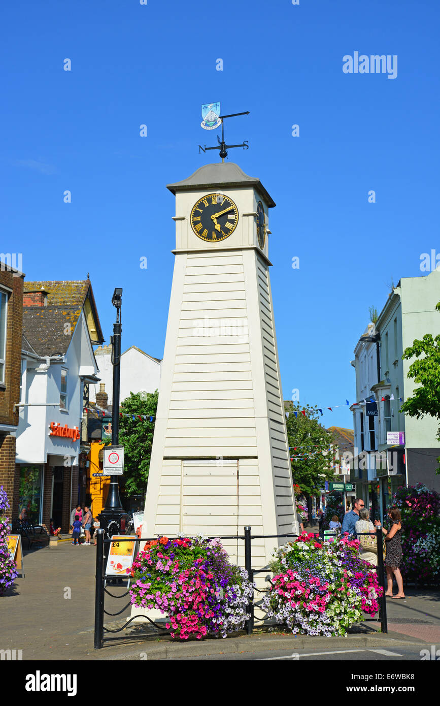 The Clock Tower, High Street, Littlehampton, West Sussex, England ...