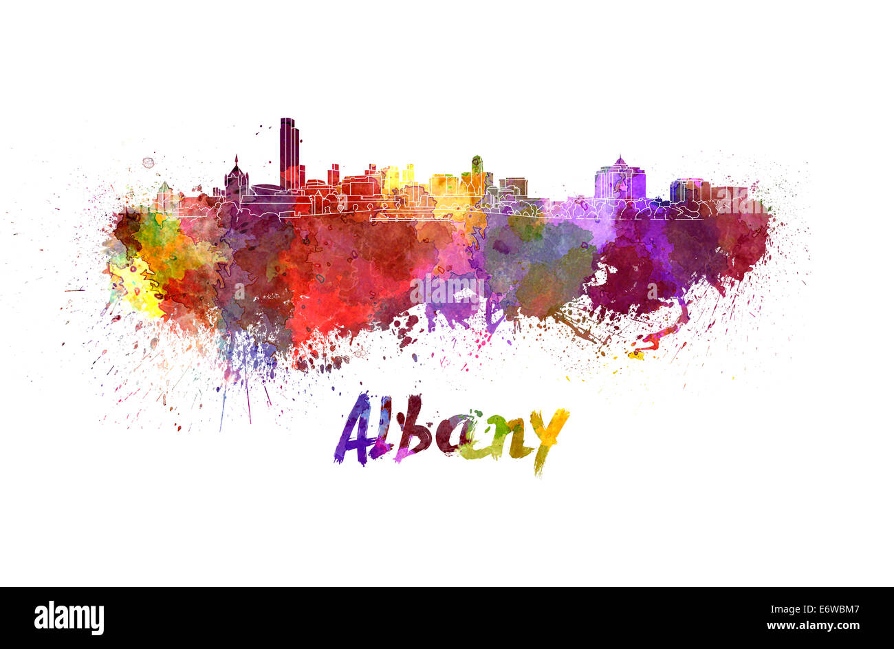 United states new york albany hi-res stock photography and images - Alamy