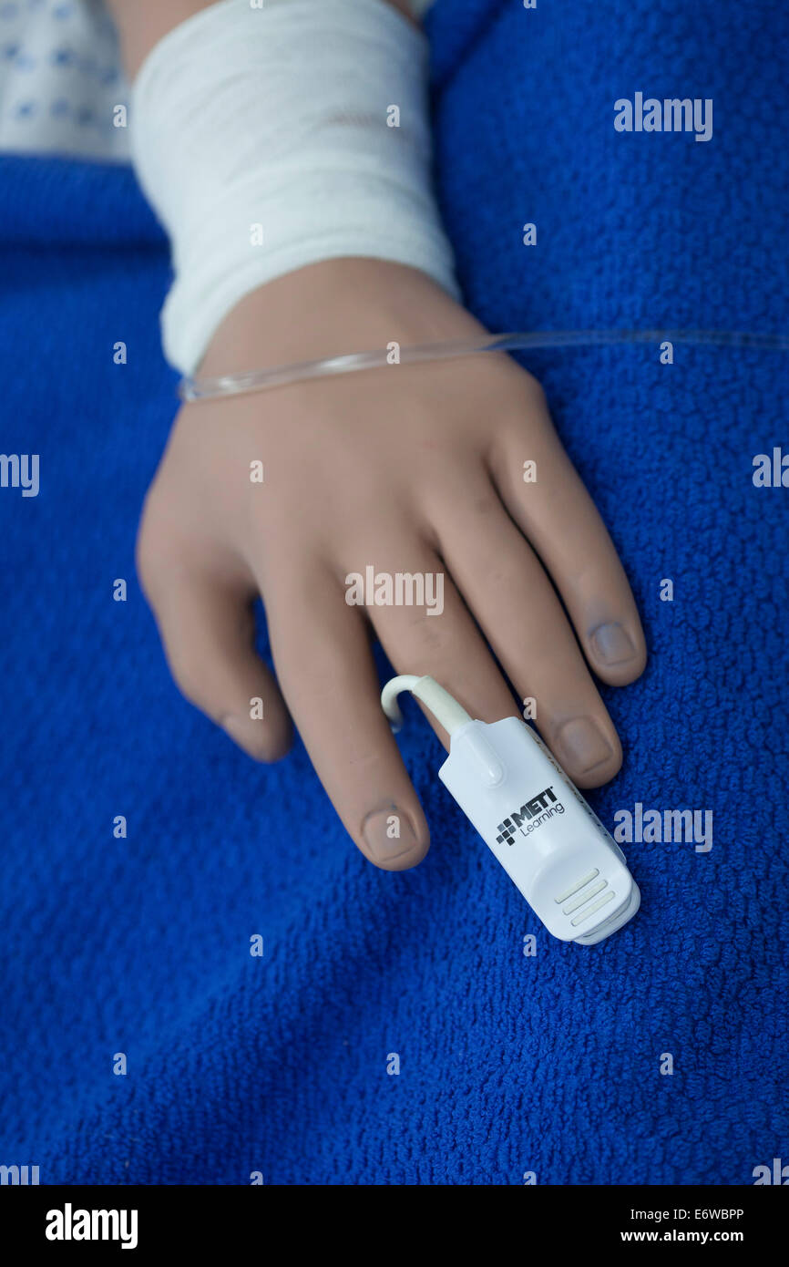 Metiman simulator on hospital bed hi-res stock photography and images ...